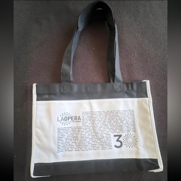 Bags | Los Angeles Opera 3 Years Limited Edition Canvas Tote Bag Wopera ...